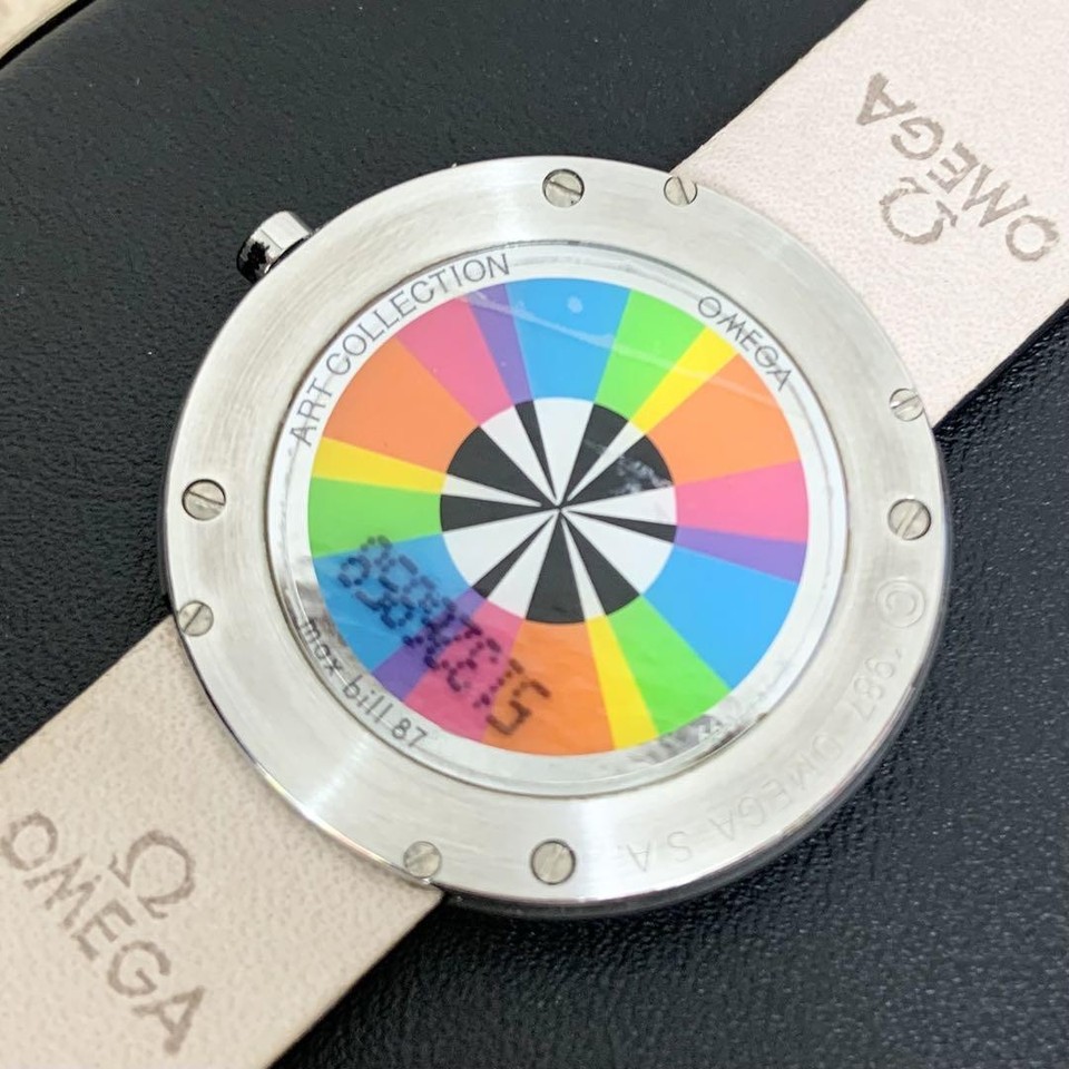 Omega Art Collection Date Vintage 1987 Limited Quartz Mens Watch Auth ...