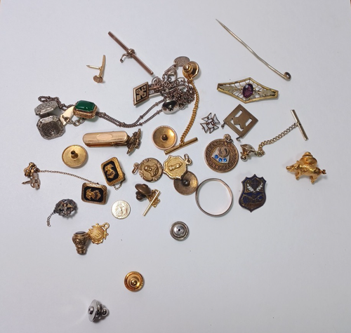 Jewerly Junk Drawer Lot Pins and more JRTr2 | eBay