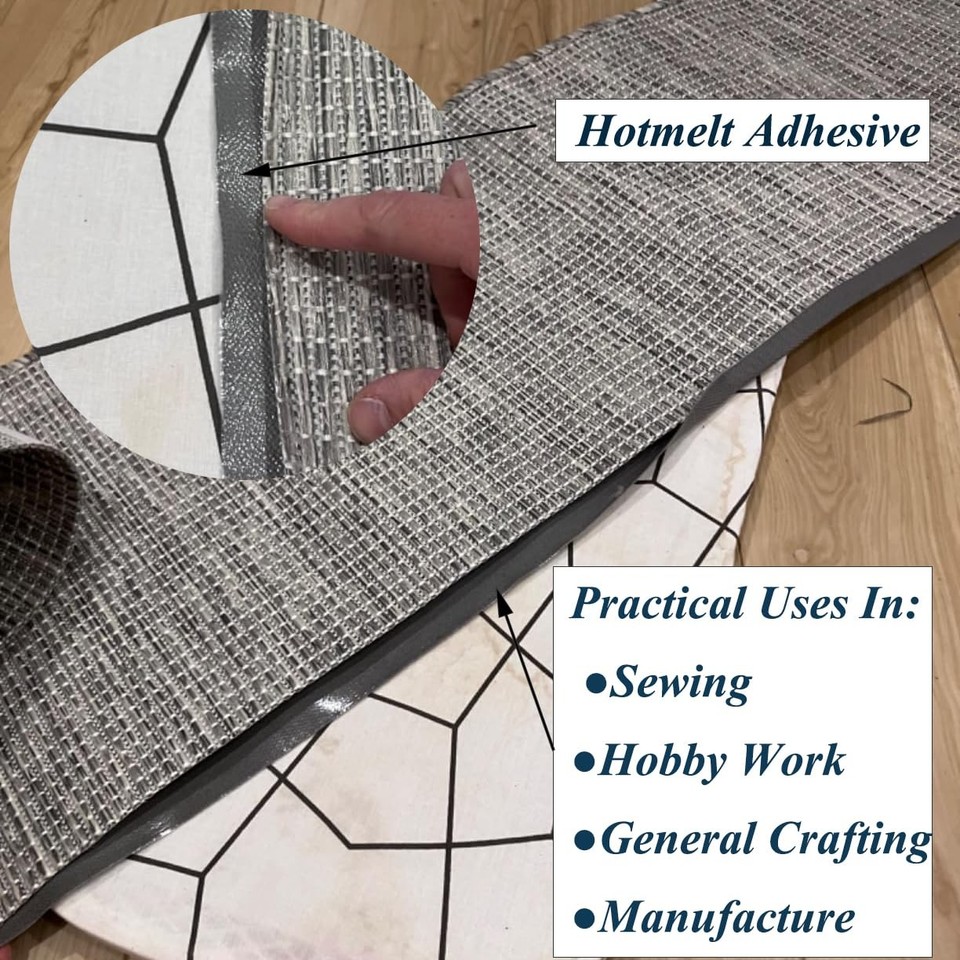 2Inch Cotton Hotmelt Adhesive Binding Tape Edge Bias Hand-sew Binding Webbing | eBay