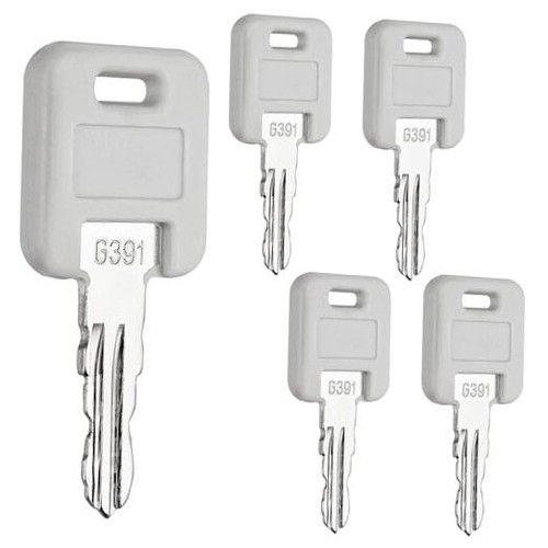 5-Pack G391 RV Keys - Camper & RV Replacement, Universal Keys for ...