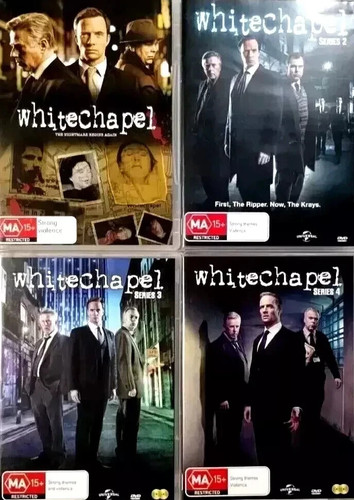 Whitechapel: The Complete Collection | Series 1-4 (DVD, 6-Disc set) NEW ...