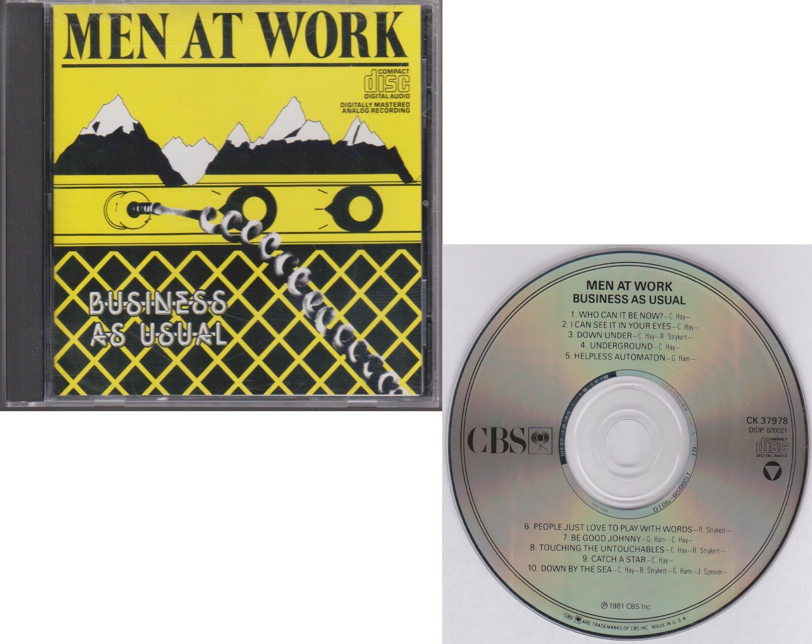 Compact Disc Logo 80s