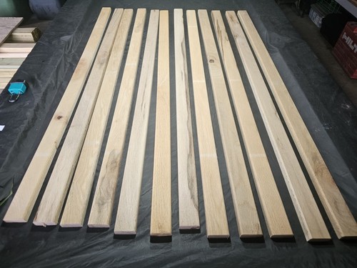 12 Solid Oak Hardwood Garden Bench Slats 1220mm (4ft) 2 Seater | eBay UK