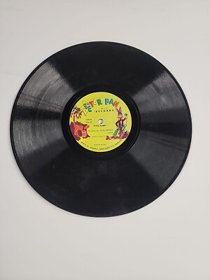 78 rpm records childrens PETER PAN Musical Story Peter Rabbit No Sleeve ...