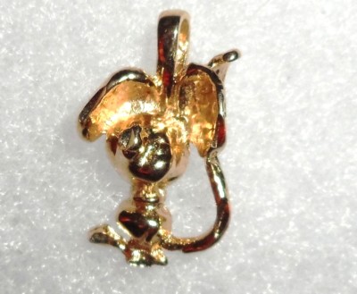 NEW 24K GOLD PLATED MOUSE PENDANT/CHARM | eBay