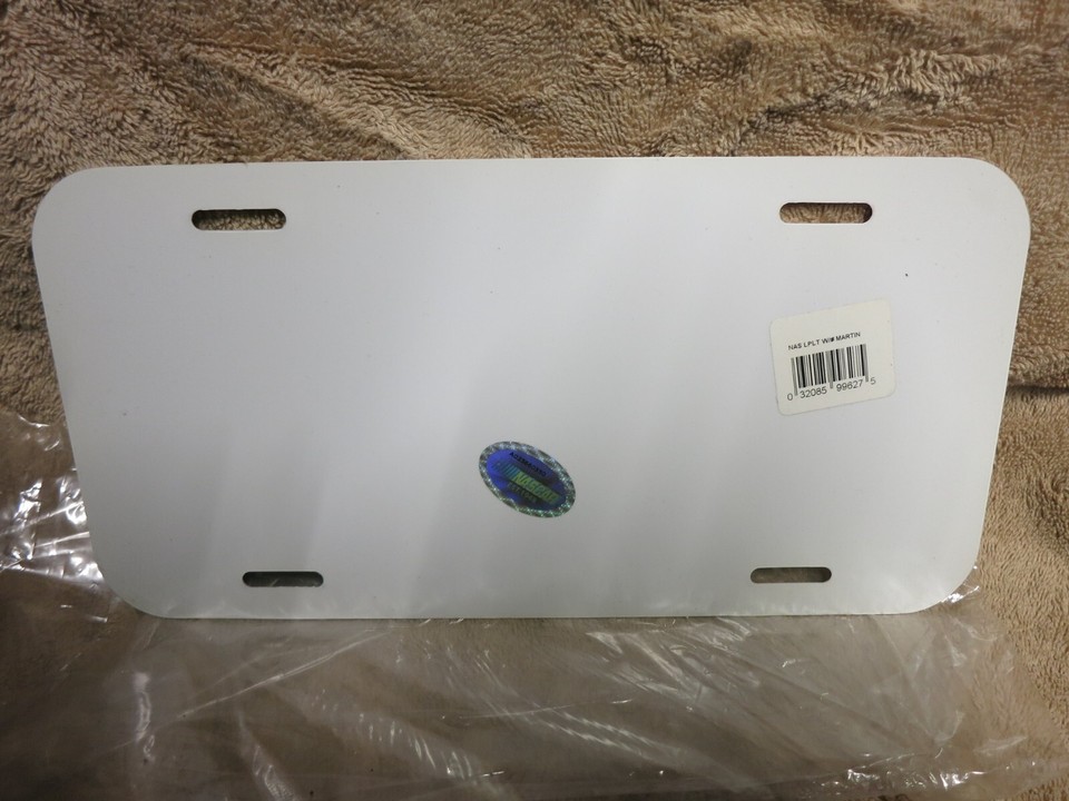 VINTAGE MARK MARTIN #6 VALVOLINE ROUSH FORD PLASTIC LICENSE PLATE | eBay