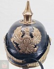 German Prussian Officer Leather Pickelhaube Helmet WW1 WW2 Spiked LARP ...