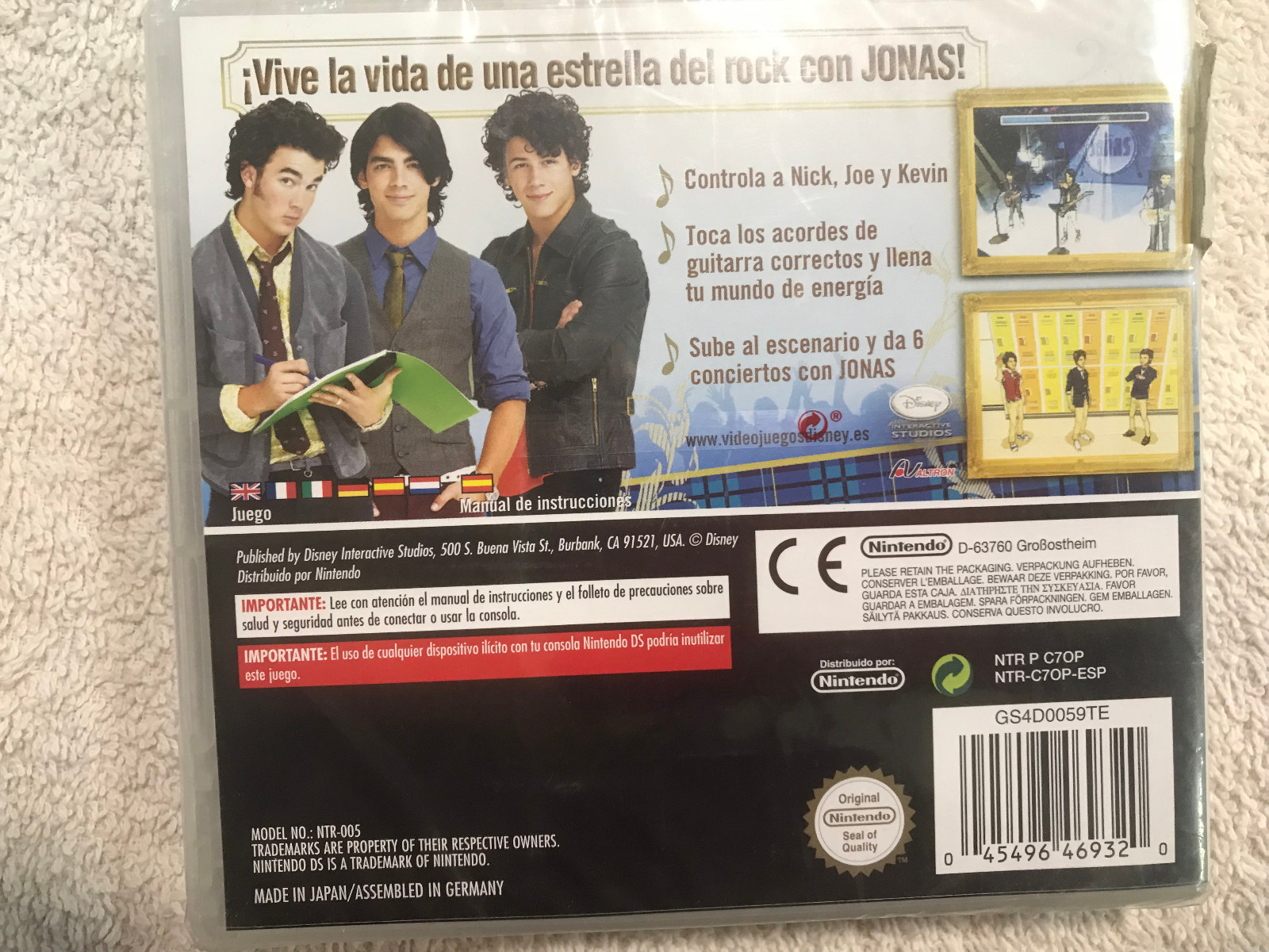 Jonas Disney Nintendo DS Game for sale online | eBay