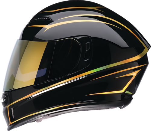 Z1R Jackal Helmet Foil Fits Black/Gold XS By Z1R With Polycarbonate ...