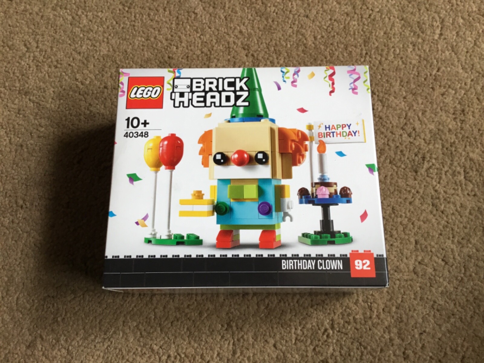 LEGO BRICKHEADZ: Birthday Clown (40348) for sale online | eBay