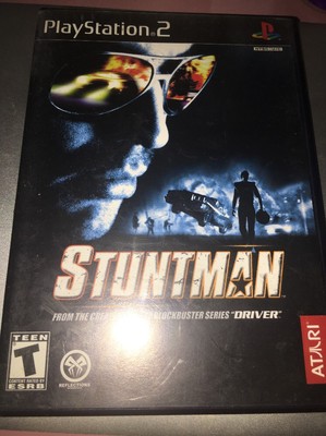 Playstation 2 PS2 Video Game STUNTMAN Movie Stunt Driver Black Label ...