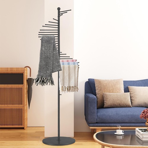 Scarf Display Rack 170cm Spiral Metal Scarf Display Rack Hijab ...