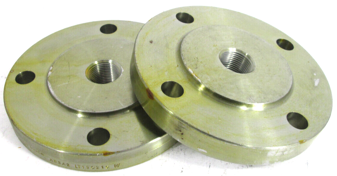 Lot of 2 - 3X 1"-150-B16 ISO-PN20-DN25 - RF THREADED FLANGE | eBay