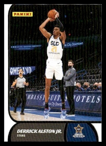 2022 Panini NBA G League #119 Derrick Alston Jr. Salt Lake City Stars ...