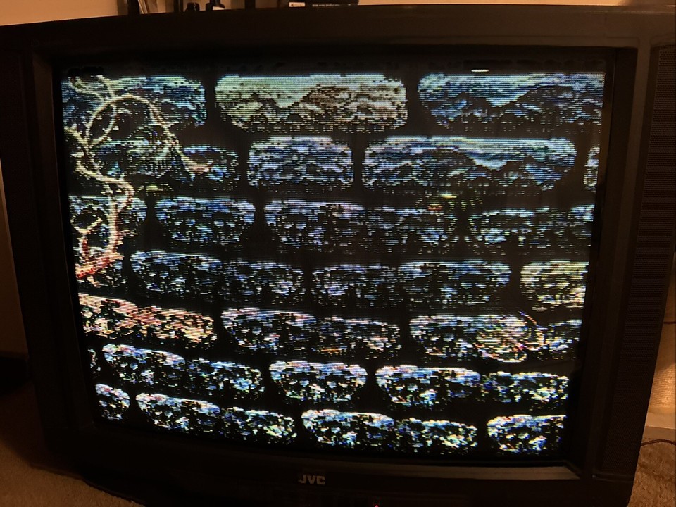 Vintage 2000 JVC D-Series AV-32D201 32" Retro Gaming CRT TV | eBay