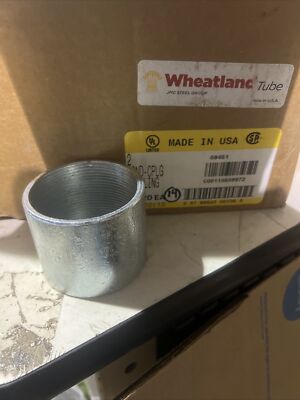 WHEATLAND TUBE 08461 2" CONDUIT COUPLING GALVANIZED STEEL | eBay