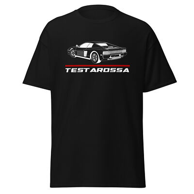 Premium T-Shirt For Ferrari Testarossa 1984 Car Enthusiast Birthday ...