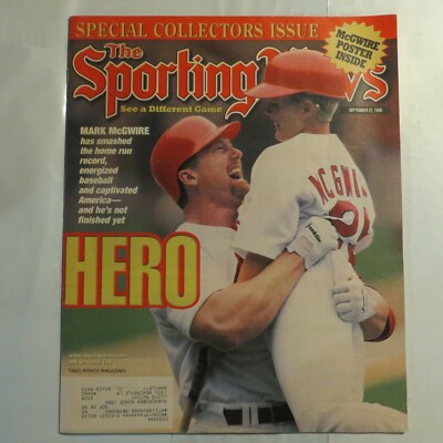 The Sporting News Magazine September 21, 1998 - Collectors Issue Mark ...