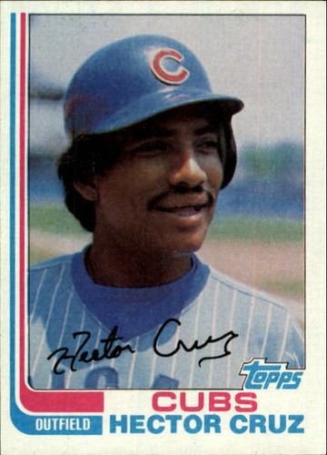 1982 Topps Baseball Card #663 Hector Cruz | eBay