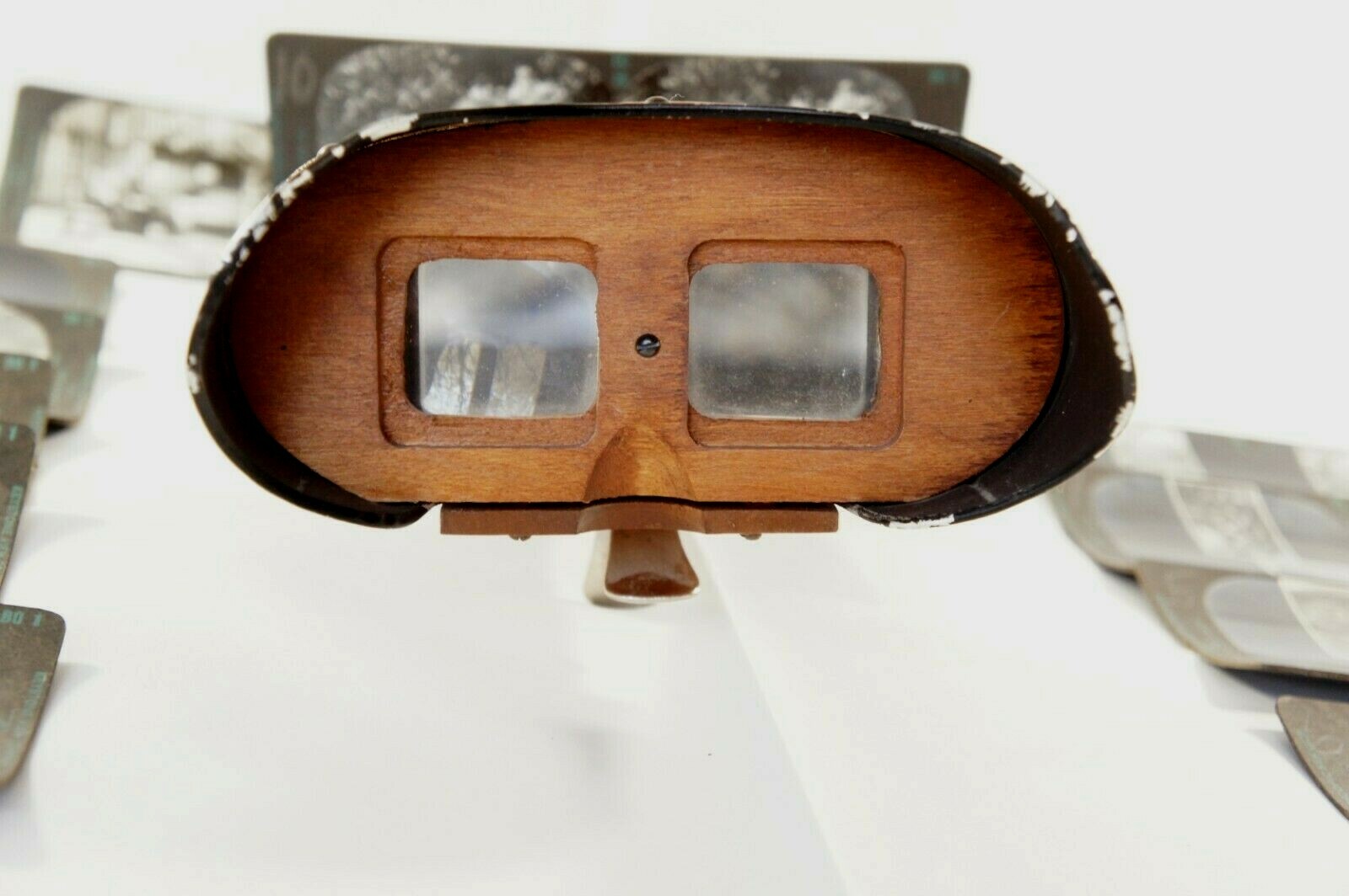 Vintage KEYSTONE VIEW CO. Keystone Eye Comfort Stereoscope Model 40 w ...