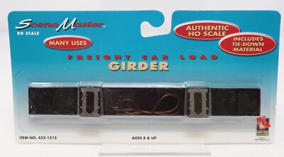 Scene Master Scenemaster 1515, Girder Flat Car Freight Load, HO Scale ...