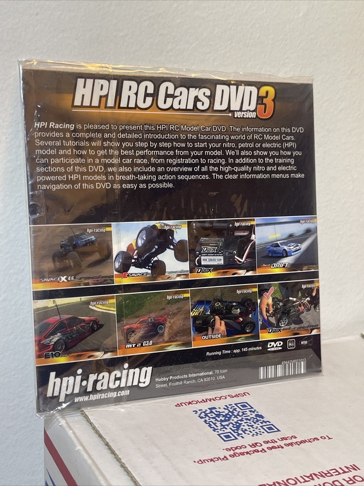 HPI RC Racing Cars DVD version 3 Tutorials And Action Footage | eBay