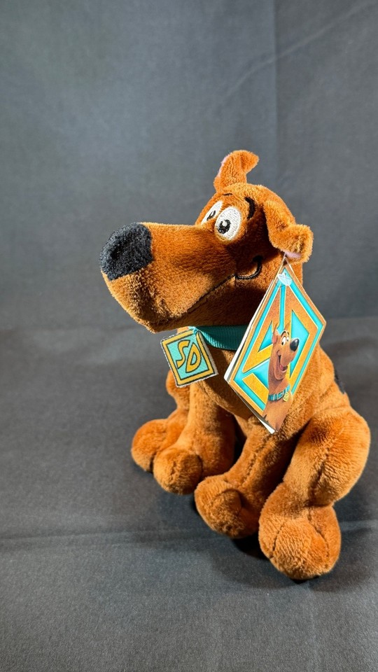 SCOOB! Scooby-Doo 6in Sitting Plush Basic Fun Stuffed Animal Cartoon ...