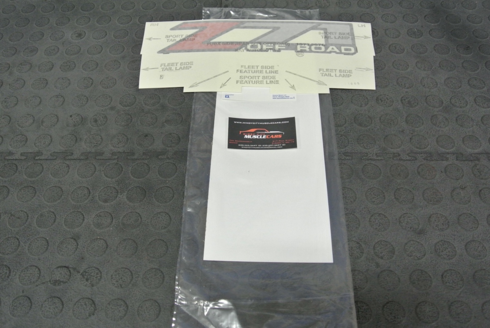 1999-06 GMC Sierra 1500 2500 3500 Z71 Bed Side Box Emblem Decal Sticker ...