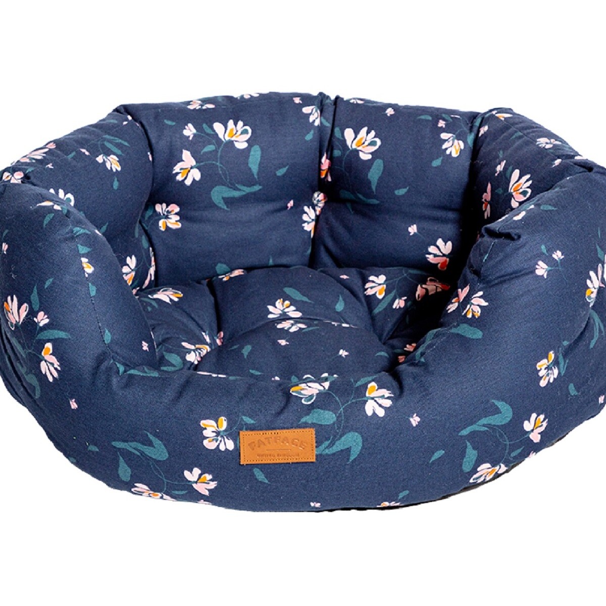 FATFACE BRUSH FLORAL SLUMBER BED - (18" to 40") - Dog Nesting dd Deluxe ...
