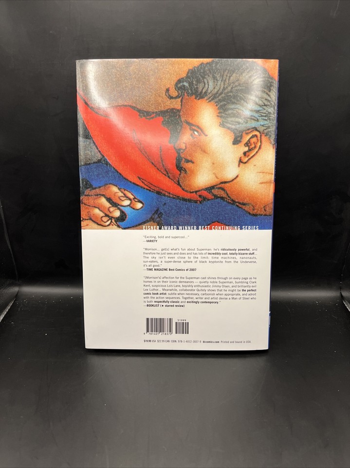 All Star Superman Hard Cover. Frank, Grant, Jamie, Balsman, Phil ...