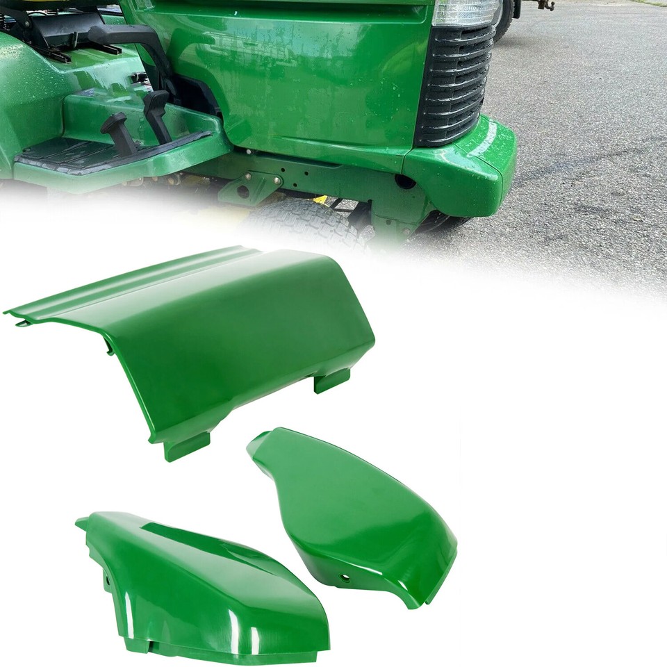 New Front Bumper & Lower Upper Hood Kit Fits John Deere 325 335 345 ...
