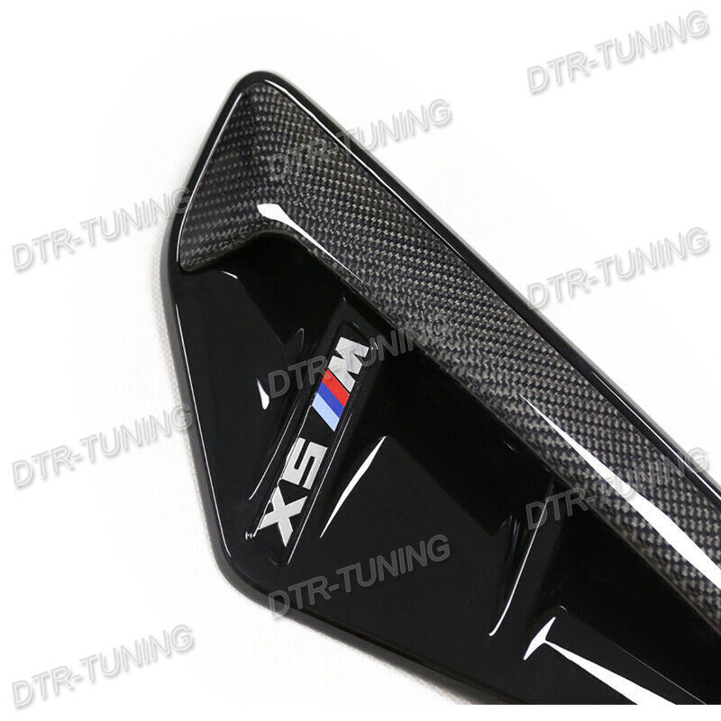 M Carbon Fiber Side Fender Vents Replacement Trim For BMW X5 M G05 F95 ...