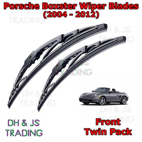 (04-12) Porsche Boxster Front Wiper Blades Window Windscreen Set 22" 21 ...
