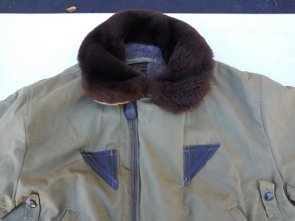 WW2 B-15A Size 42 MFG Steve Mccolgan Clothing Company Reproduction | eBay