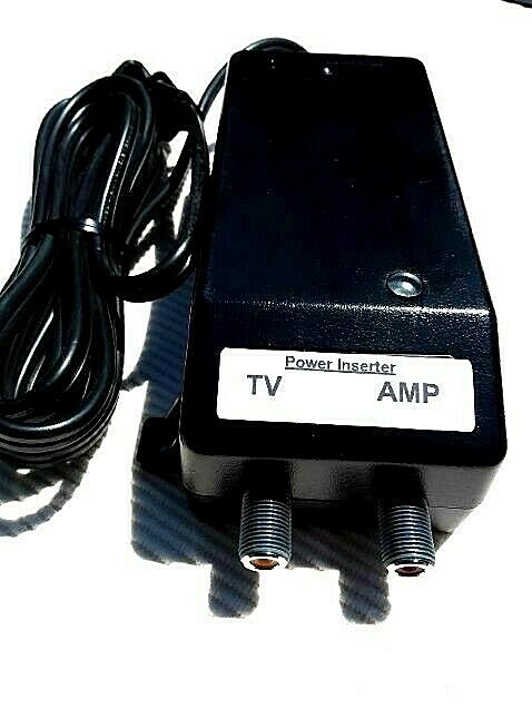 15dB HDTV ANTENNA AMPLIFIER SIGNAL BOOSTER with POWER INSERTER