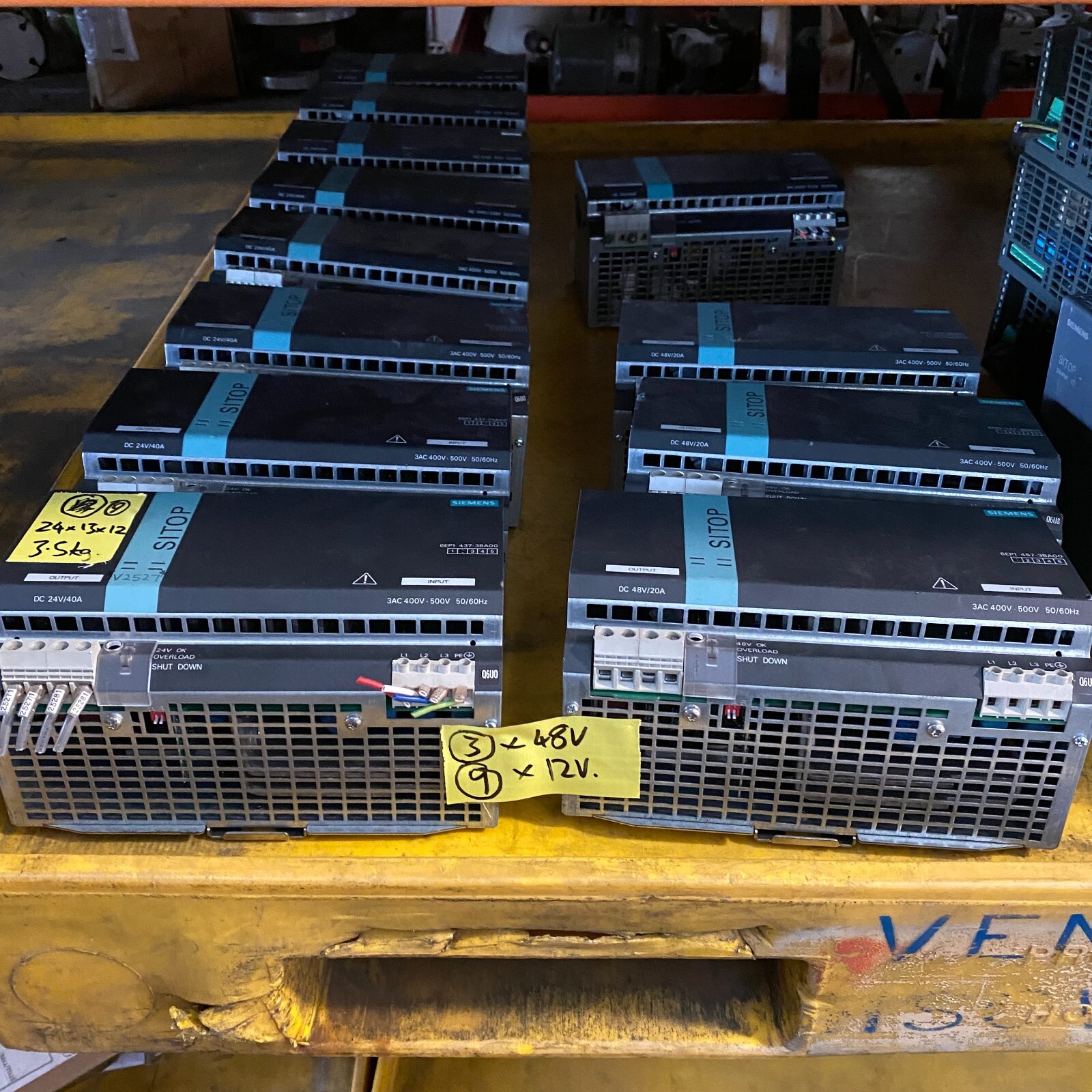 Siemens SITOP KT10-PE 40A 3-Phase Modular Power Supply - 6EP14373BA00 ...