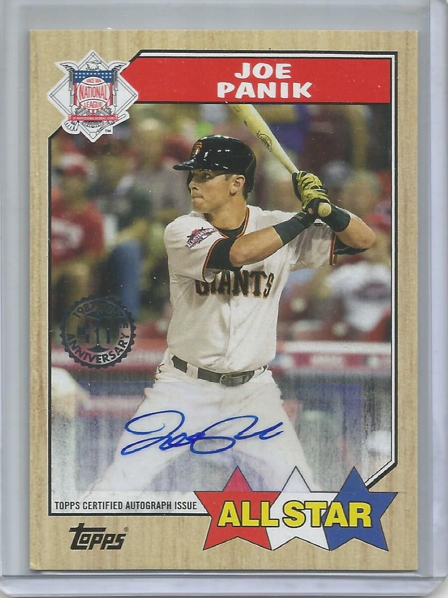 Joe Panik 2017 Topps 30th Anniversary All-Star Autograph | eBay