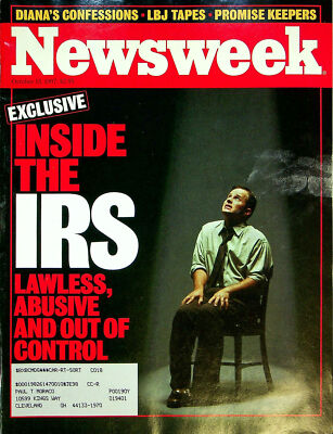 Newsweek Magazine October 13 1997 IRS Scandal LBJ Johnson Tapes ...