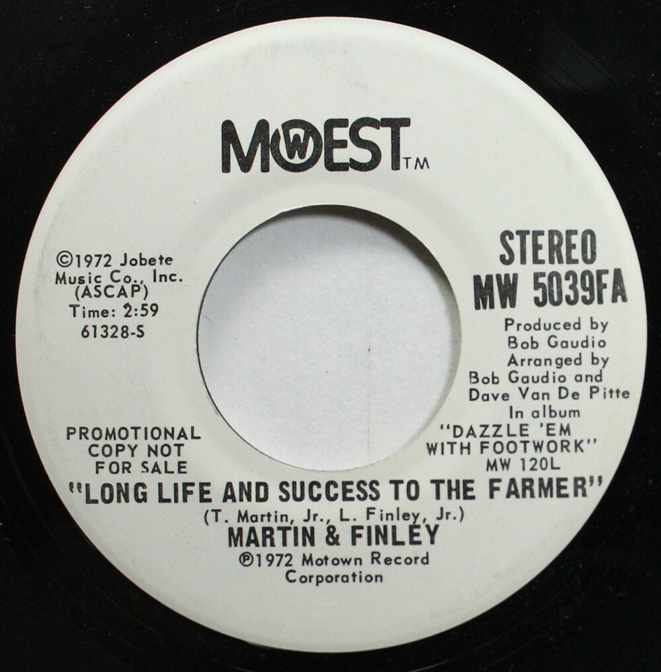 Soul 45 Martin & Finley - Long Life And Success To The Farmer / Long ...