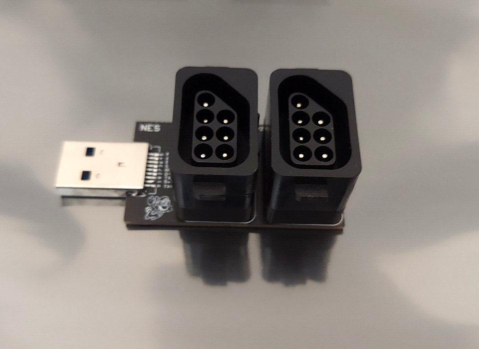 MiSTer FPGA SNAC Board w/ NES, SNES, Atari, and Genesis Controller ...