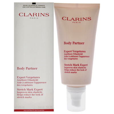Body Partner Stretch Mark Expert by Clarins for Unisex - 5.8 oz Body ...