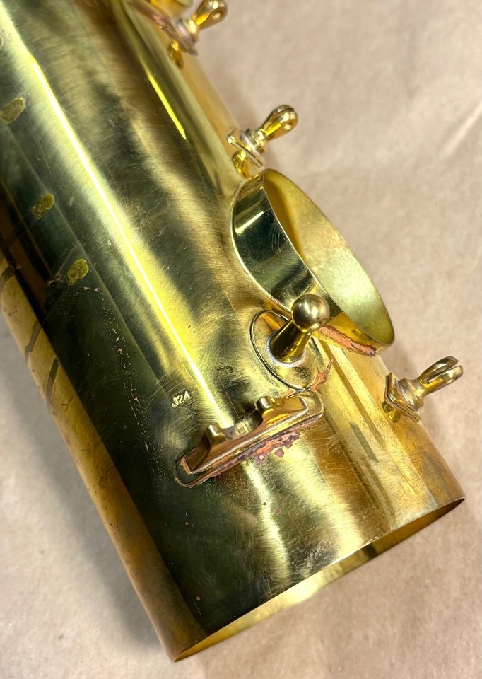 New Old Stock - UNUSED SELMER MK VI LOW A BARITONE SAX BELL, Polished ...