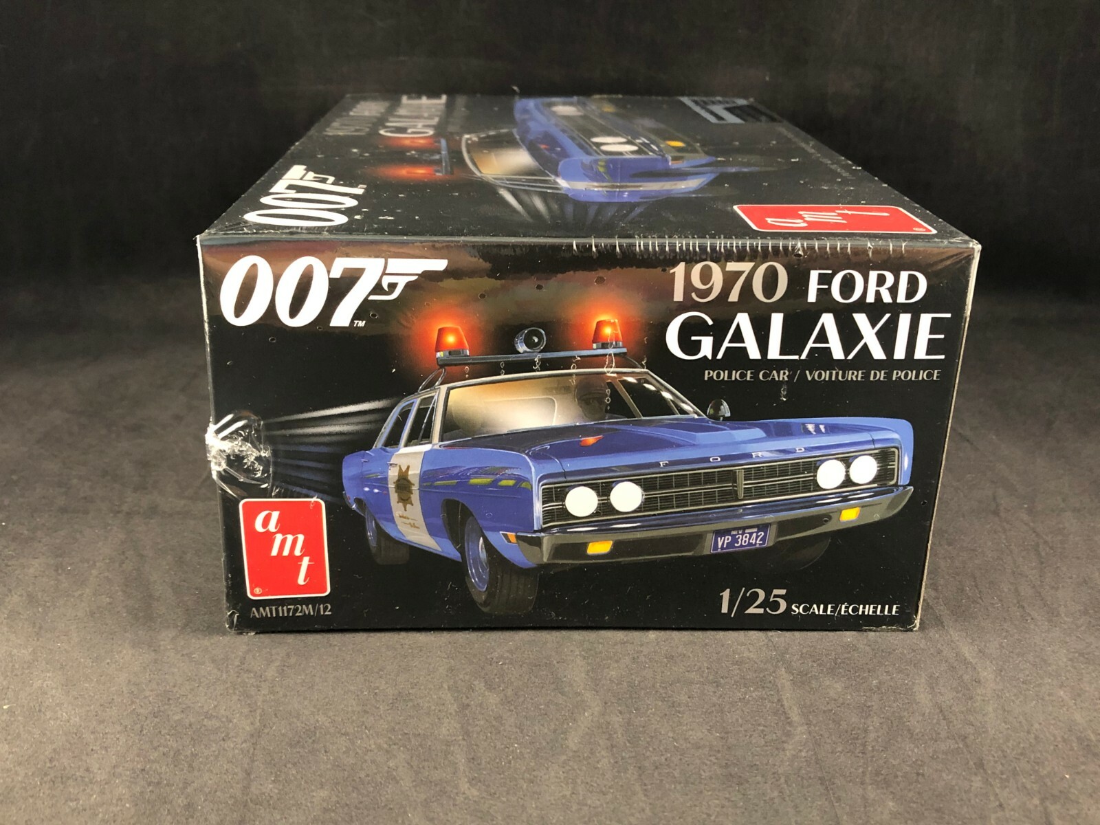 AMT 007 Diamonds are Forever 1970 Ford Galaxie Police Car 1:25 SC Model ...