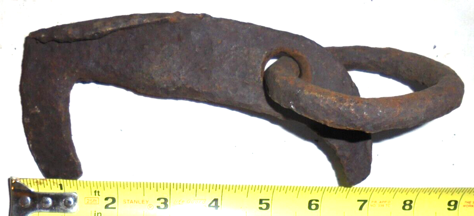 Antique vintage logging dog log hook forrest collectible industrial ...