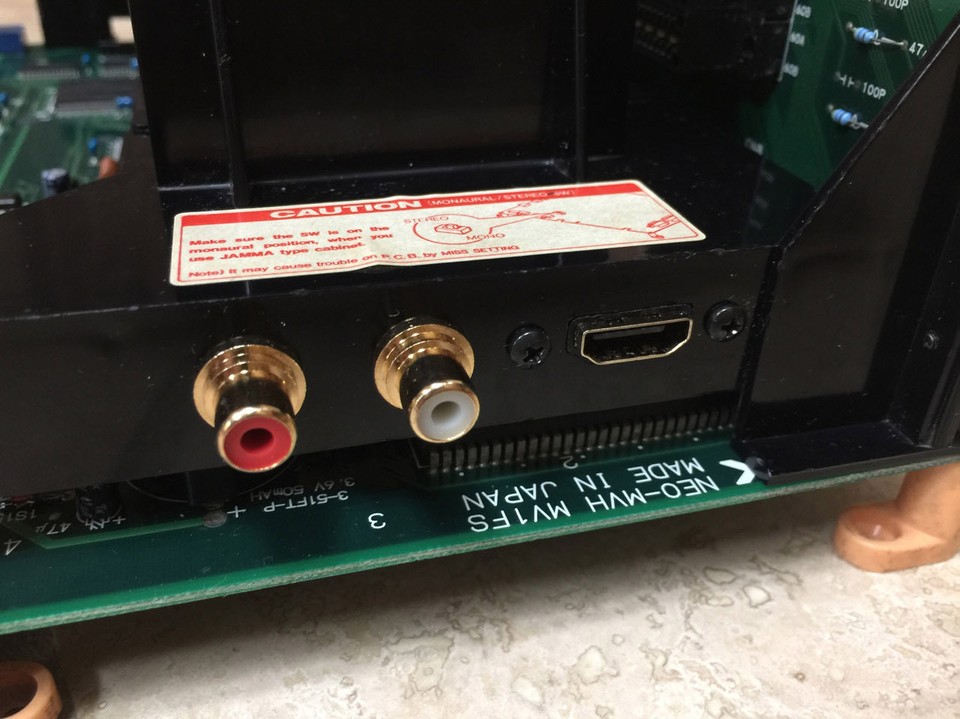 Consolized HDMI Neo Geo 1-Slot MVS System • JAMMA Arcade HDTV Console ...