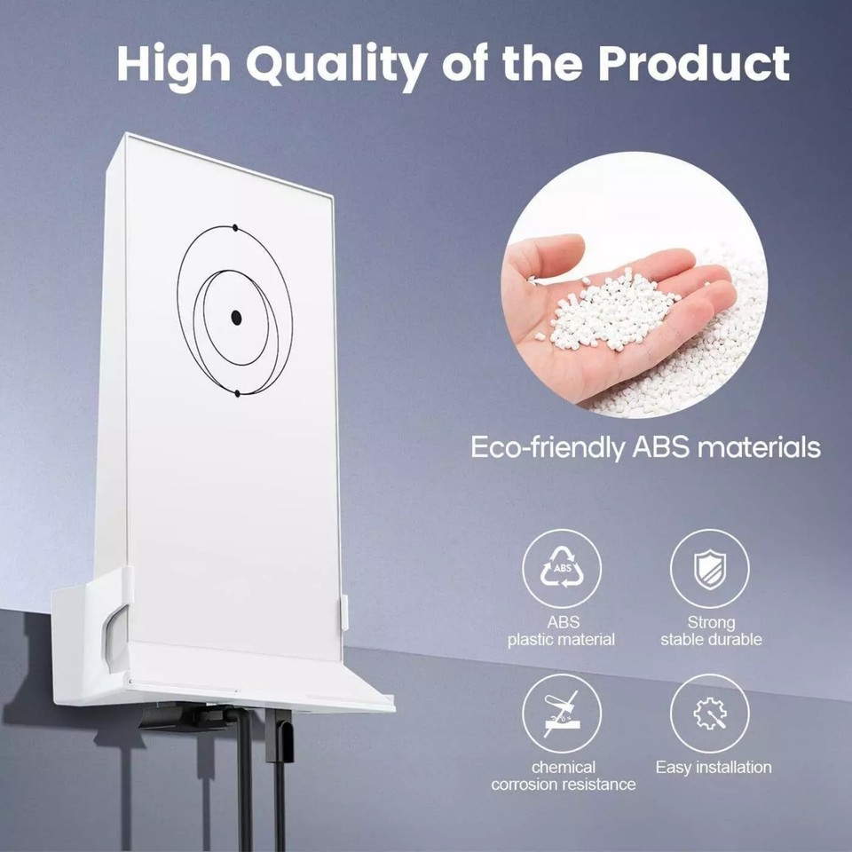 Durable ABS Router Wall Brackets Mount Holder Kit For Starlink Mesh ...