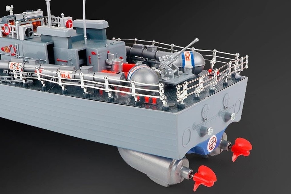 RC Boat Bancroft 1:115 Scale Vedette-Class Taihu Patrol Boat 490mm 19.2 ...