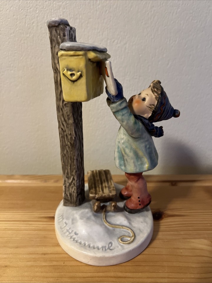 Vintage Hummel Goebel "A Letter To Santa Claus" Figurine #340, TMK-4, 7 ...