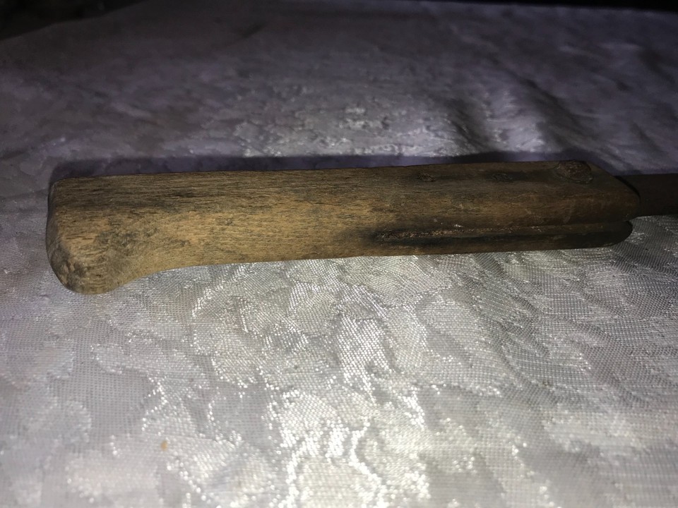 Antique VILLAGE BLACKSMITH XL 16" Blade OX Roast CARVING KNIFE 23" Long ...