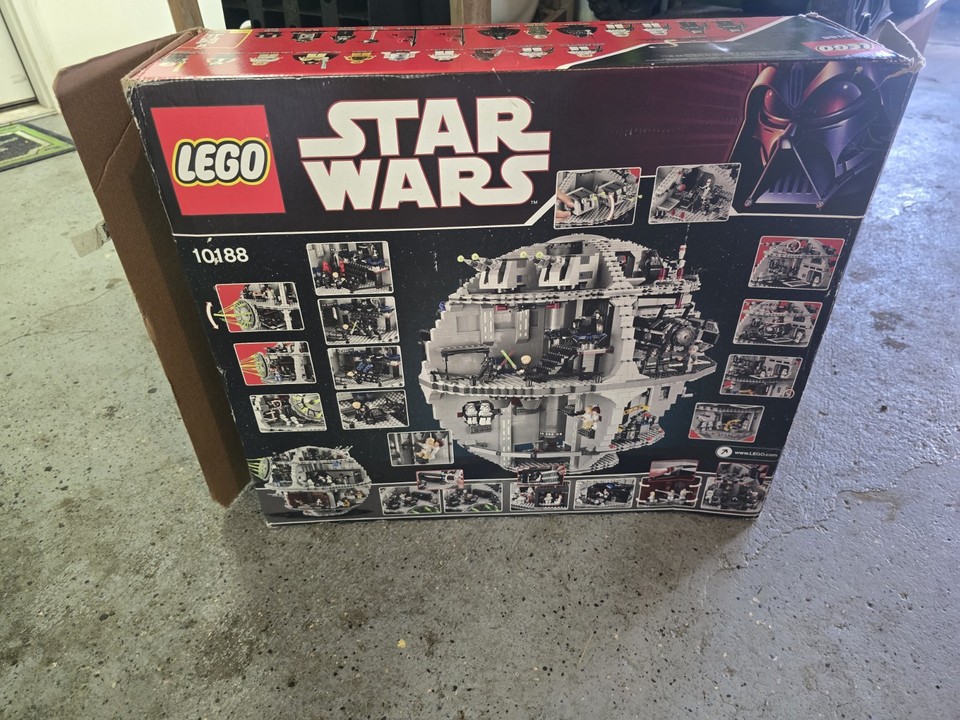LEGO Star Wars: Death Star Set 10188, rare retired Set! JUST THE BOX ...